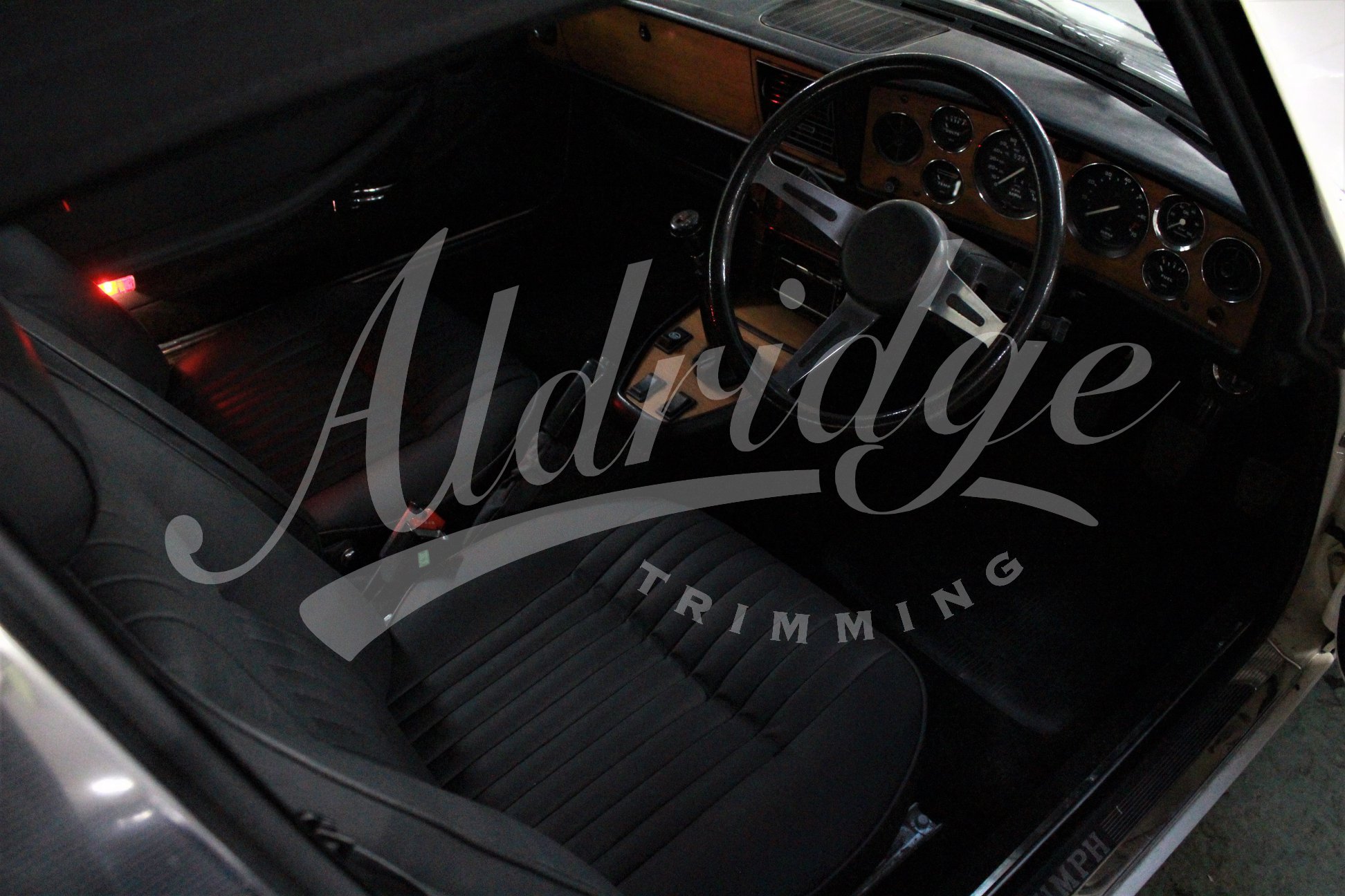 Triumph Stag Mk2 Full Trim Kit - Leather | Aldridge Trimming Ltd
