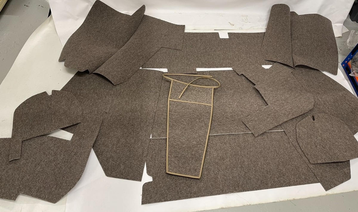 Carpet Boot Trim Kit Including Side Trims - Cord | Aldridge Trimming