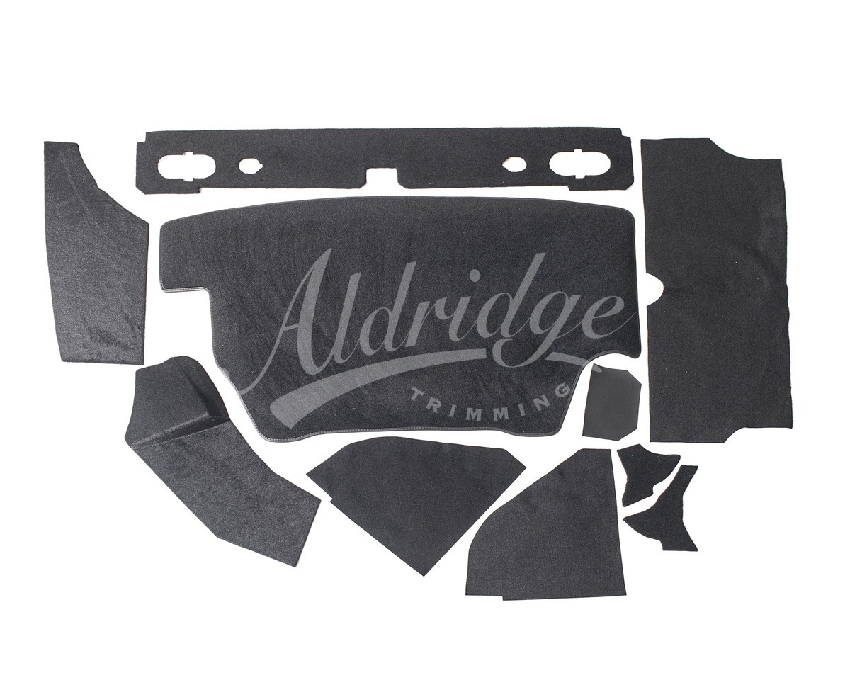 Boot Trim Kit - Black Tufted | Aldridge Trimming